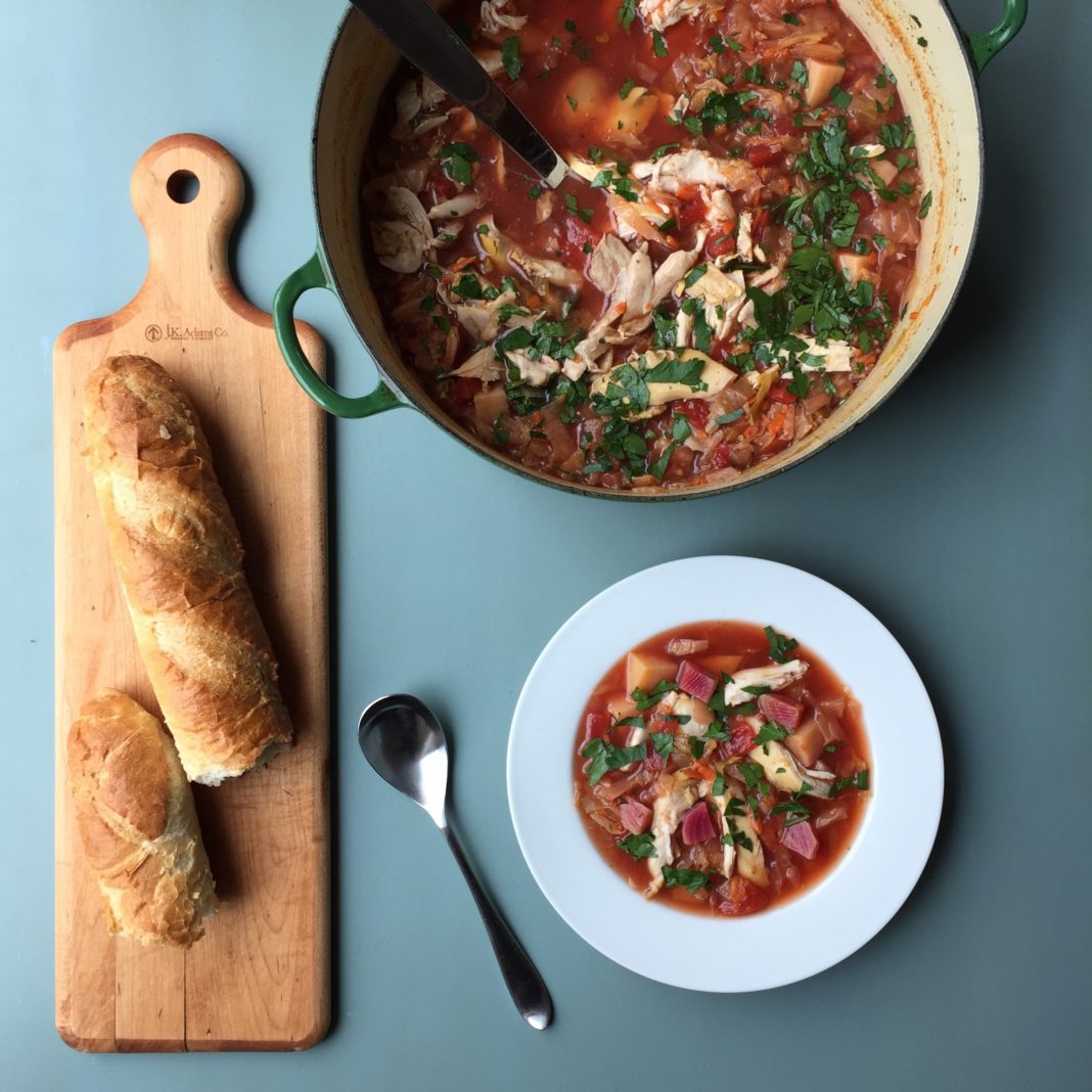 Cook on a Whim: Moldovan Borscht (Chicken and Vegetable Soup) | The ...