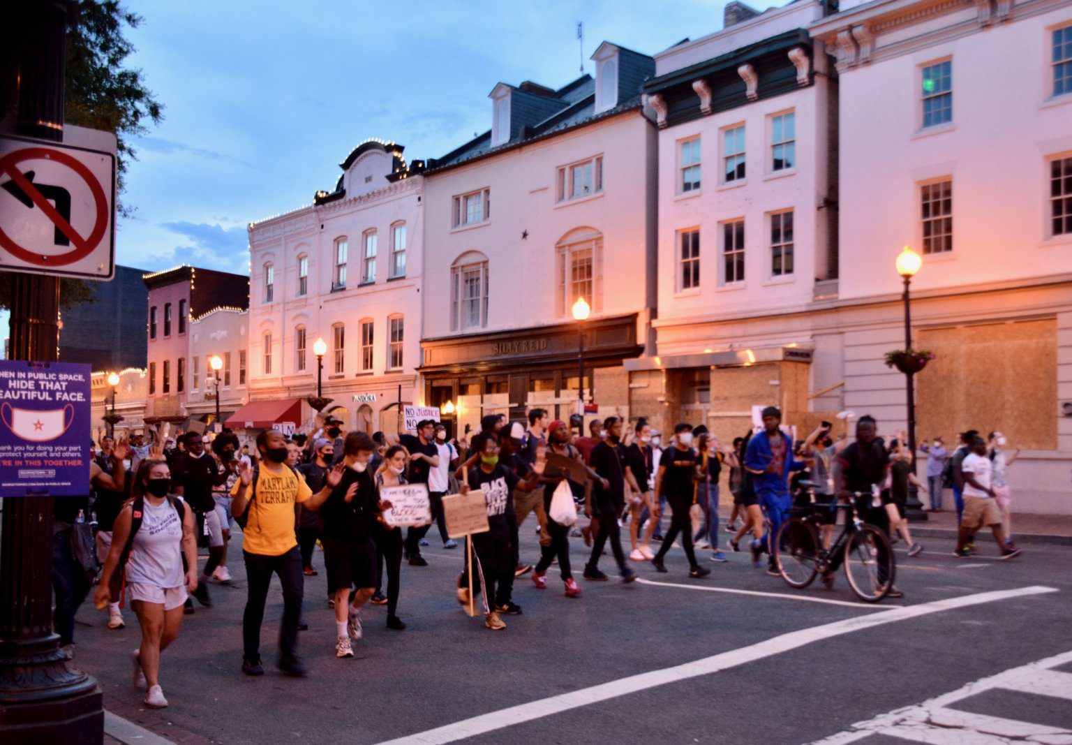Peaceful Protest Comes to Georgetown (photos) | The Georgetowner