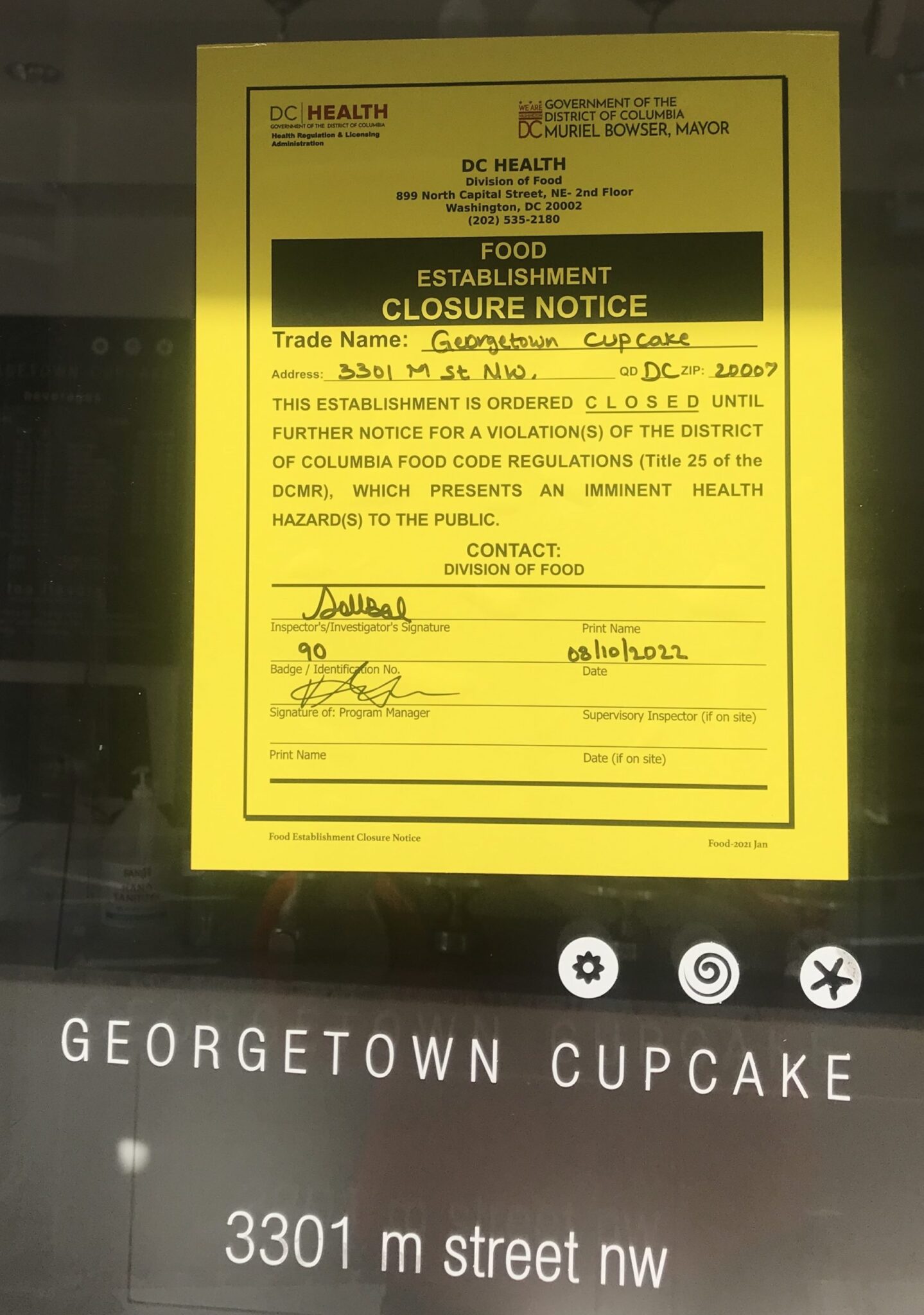 Expired Business License Closes Georgetown Cupcake | The Georgetowner