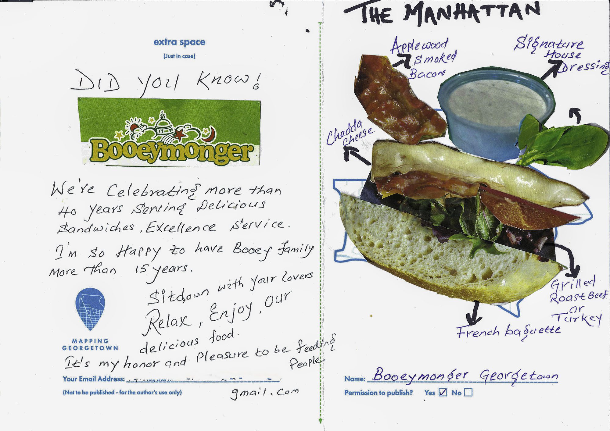 Mapping Georgetown: Booeymonger Tales | The Georgetowner