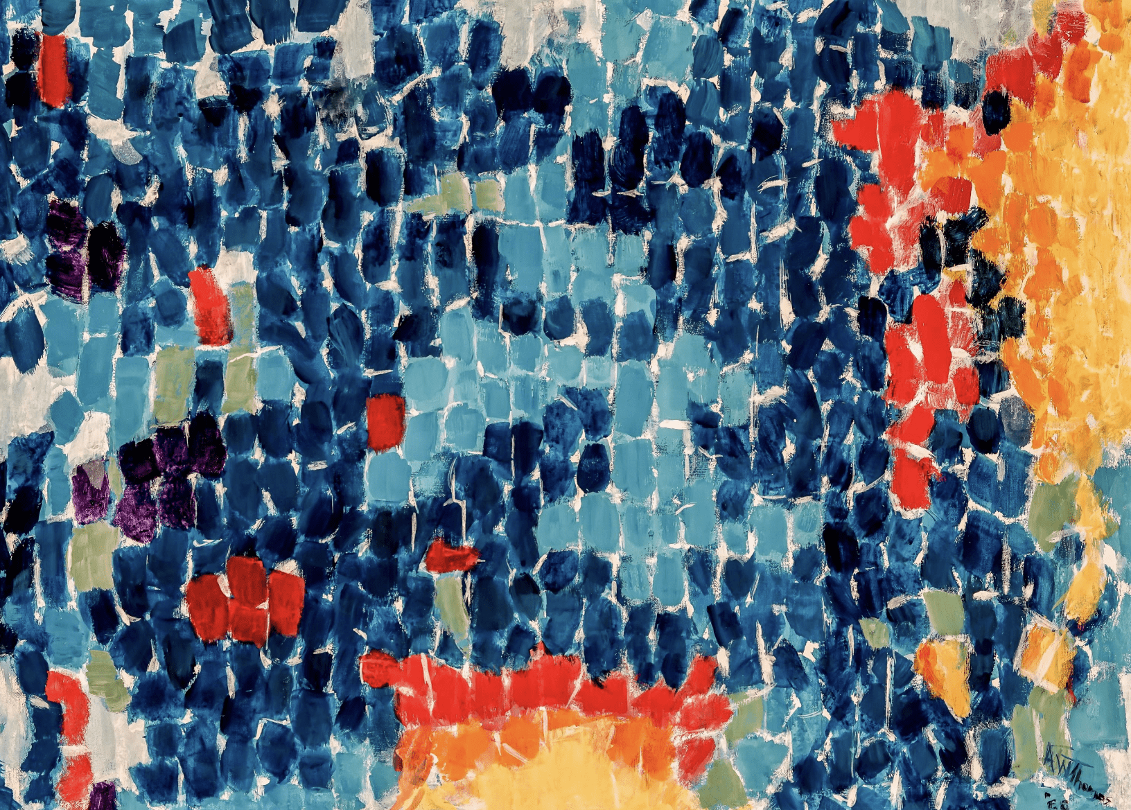 Real Estate: Alma Thomas Painting Sells for Record D.C. Amount at ...